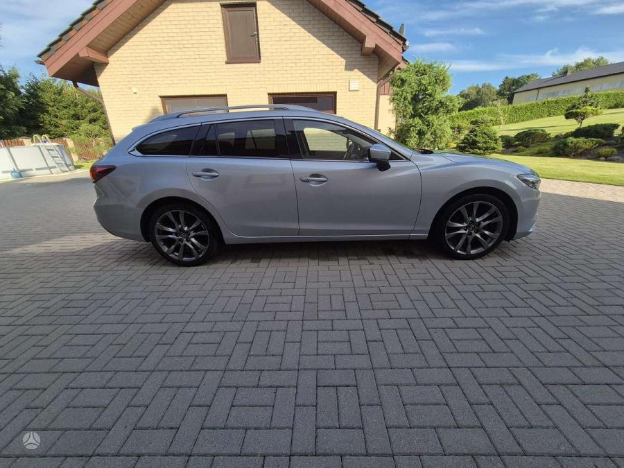 Pelēks Mazda 6 2017 Šilutė, ar dzinēja tilpumu 2.19 L un nobraukumu 180 tūkst. km par 8100 €, foto 5 vietnē AUTOMOTO.COM.LV