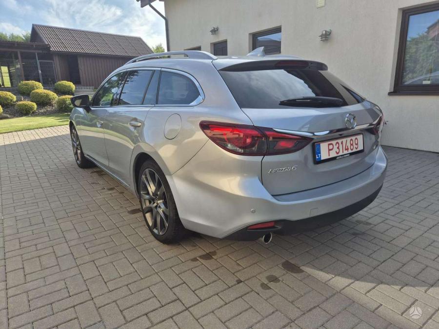 Pelēks Mazda 6 2017 Šilutė, ar dzinēja tilpumu 2.19 L un nobraukumu 180 tūkst. km par 8100 €, foto 6 vietnē AUTOMOTO.COM.LV
