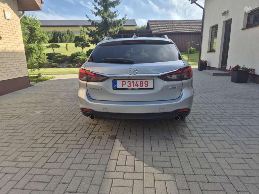 Pelēks Mazda 6 2017 Šilutė, ar dzinēja tilpumu 2.19 L un nobraukumu 180 tūkst. km par 8100 €, foto 7 vietnē AUTOMOTO.COM.LV