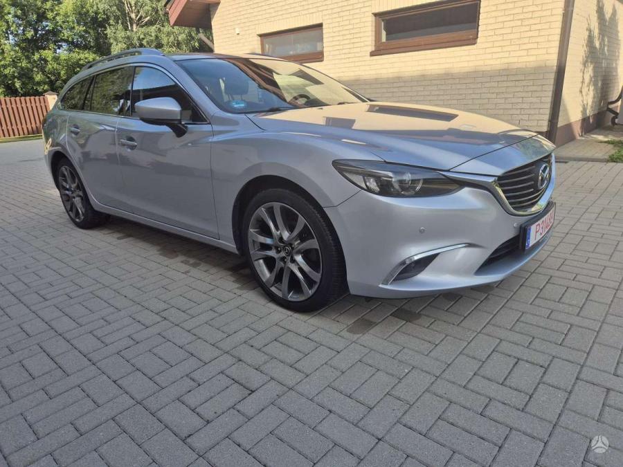 Pelēks Mazda 6 2017 Šilutė, ar dzinēja tilpumu 2.19 L un nobraukumu 180 tūkst. km par 8100 €, foto 8 vietnē AUTOMOTO.COM.LV