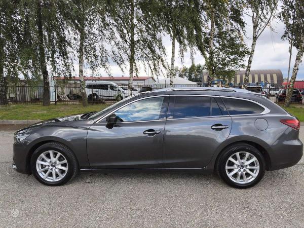 Grey Mazda 6 2017 in Marijampole, with an engine capacity of 2.19 L and mileage of 176 thousand km for 7200 €, photo 6 on AUTOMOTO.COM.LV