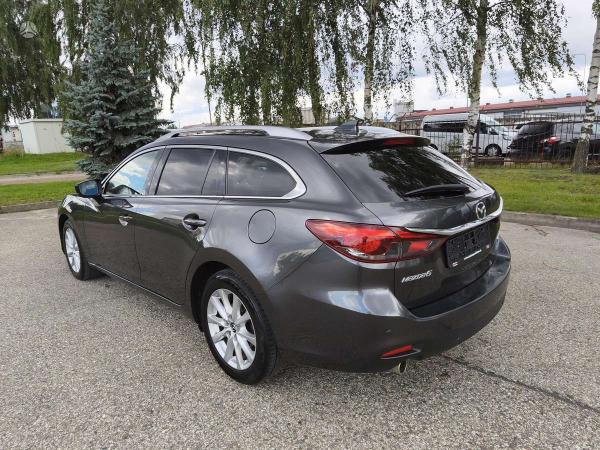 Grey Mazda 6 2017 in Marijampole, with an engine capacity of 2.19 L and mileage of 176 thousand km for 7200 €, photo 8 on AUTOMOTO.COM.LV