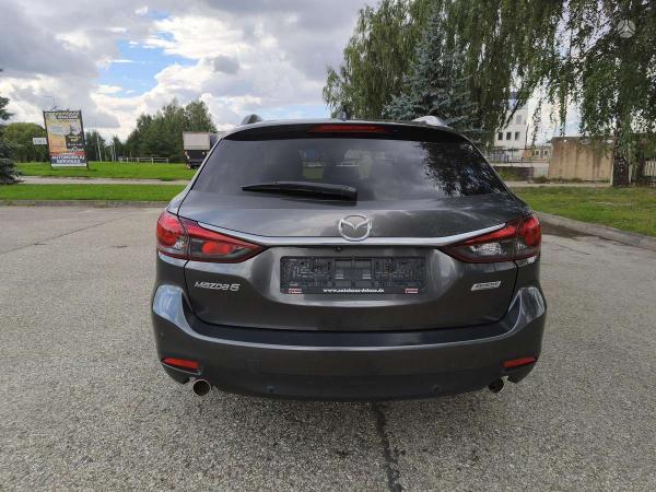 Grey Mazda 6 2017 in Marijampole, with an engine capacity of 2.19 L and mileage of 176 thousand km for 7200 €, photo 9 on AUTOMOTO.COM.LV