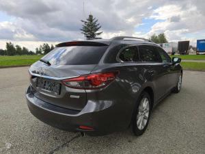 Grey Mazda 6 2017 in Marijampole, with an engine capacity of 2.19 L and mileage of 176 thousand km for 7200 €, photo 10 on AUTOMOTO.COM.LV