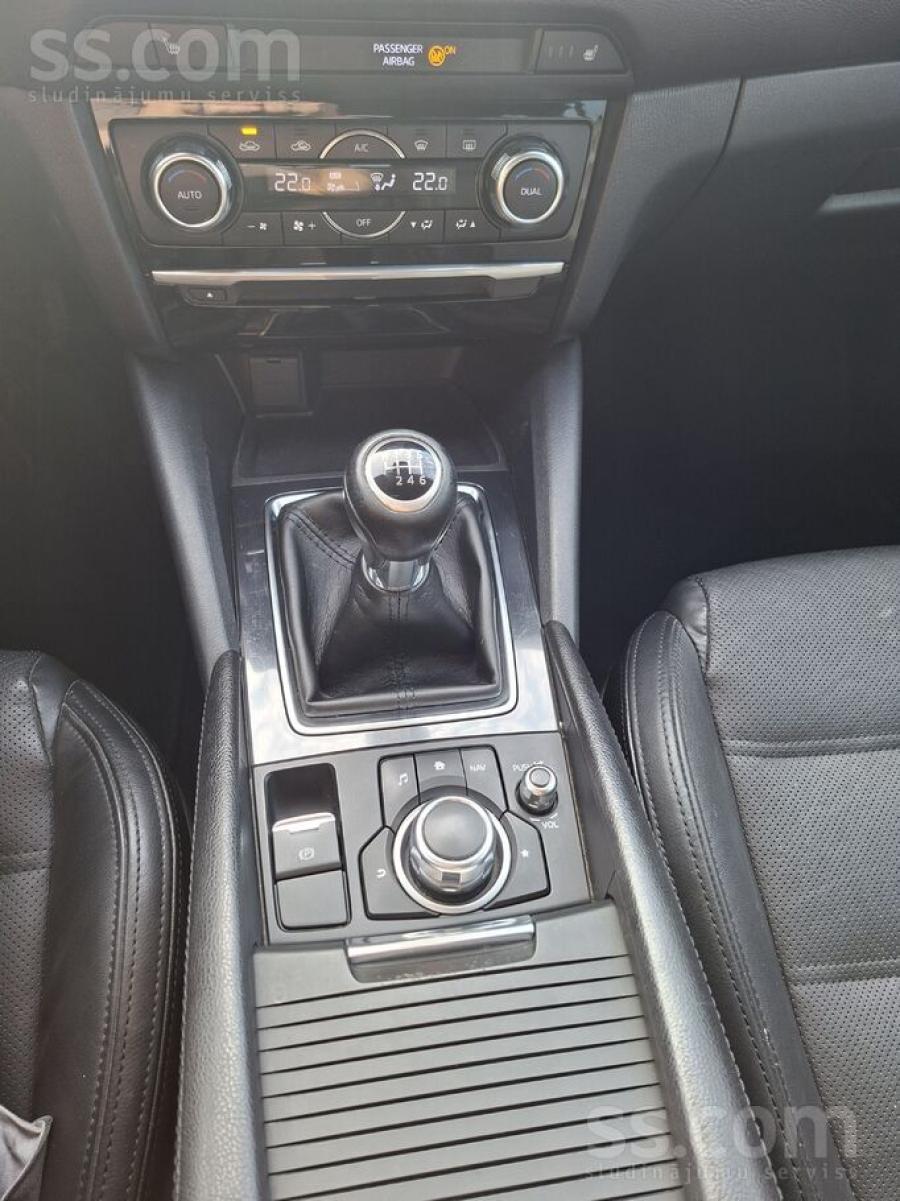 Pelēks Mazda 6 2017 Rīga, ar dzinēja tilpumu 2.20 L un nobraukumu 275 tūkst. km par 9000 €, foto 7 vietnē AUTOMOTO.COM.LV