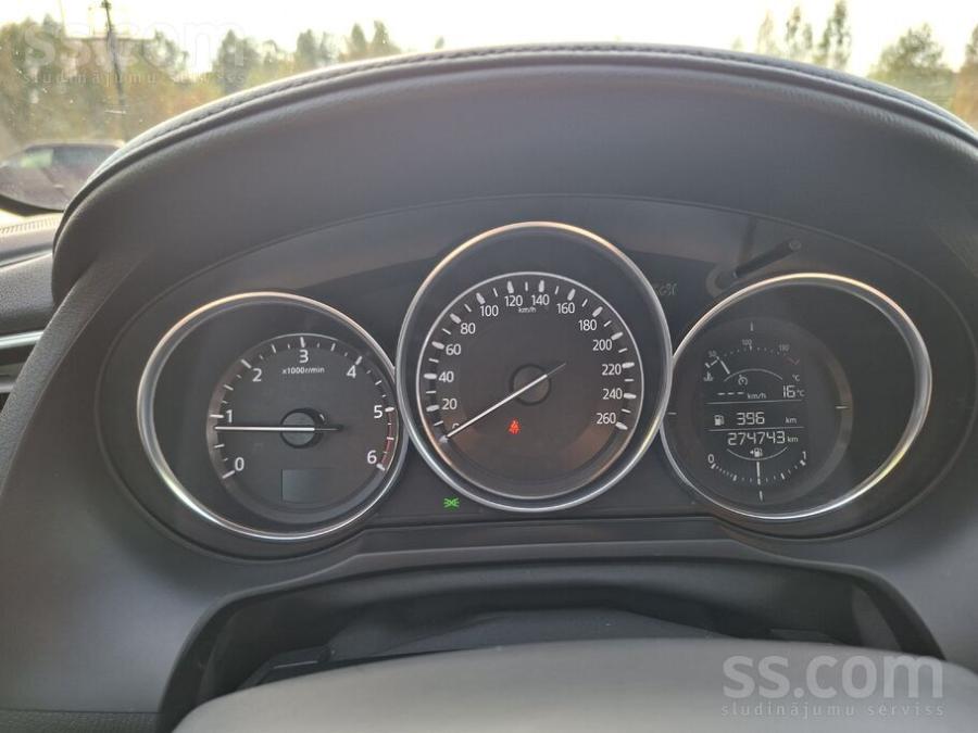 Pelēks Mazda 6 2017 Rīga, ar dzinēja tilpumu 2.20 L un nobraukumu 275 tūkst. km par 9000 €, foto 11 vietnē AUTOMOTO.COM.LV