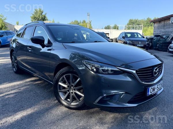 Grey Mazda 6 2018 in Riga, with an engine capacity of 2.20 L and mileage of 0 thousand km for 9990 €, photo 2 on AUTOMOTO.COM.LV