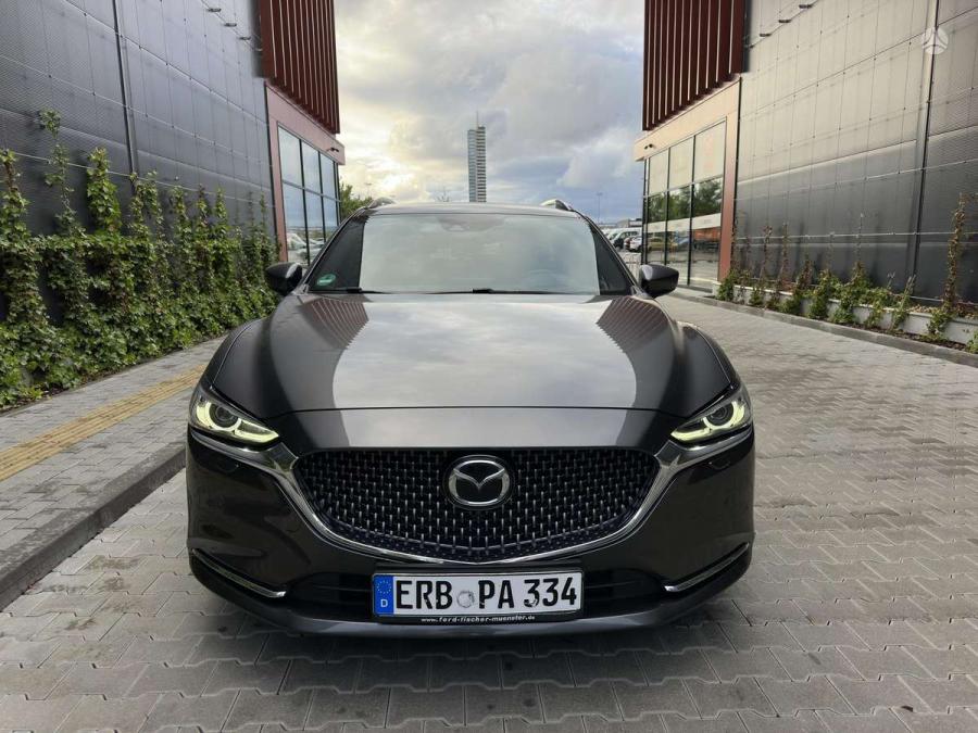 Grey Mazda 6 2018 in Klaipeda, with an engine capacity of 2.19 L and mileage of 208 thousand km for 11250 €, photo 1 on AUTOMOTO.COM.LV