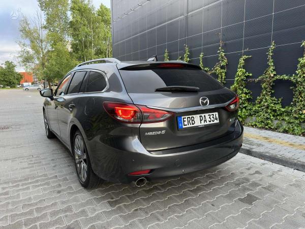Pelēks Mazda 6 2018 Klaipėda, ar dzinēja tilpumu 2.19 L un nobraukumu 208 tūkst. km par 11250 €, foto 4 vietnē AUTOMOTO.COM.LV