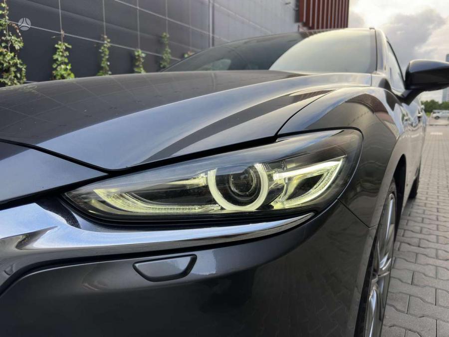 Grey Mazda 6 2018 in Klaipeda, with an engine capacity of 2.19 L and mileage of 208 thousand km for 11250 €, photo 8 on AUTOMOTO.COM.LV
