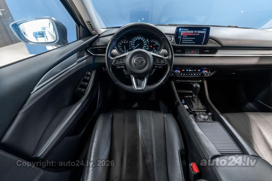 Grey Mazda 6 2018 in Tallinn, with an engine capacity of 2.50 L and mileage of 85 thousand km for 18990 €, photo 7 on AUTOMOTO.COM.LV