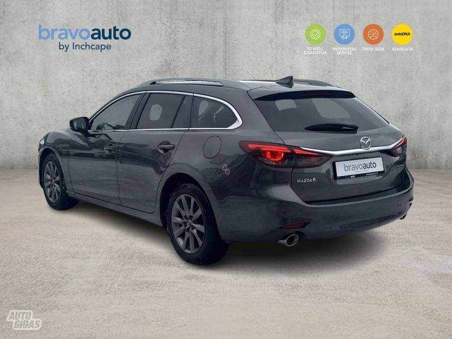 Pelēks Mazda 6 2019 Kauņa, ar dzinēja tilpumu 2.00 L un nobraukumu 122 tūkst. km par 18771 €, foto 3 vietnē AUTOMOTO.COM.LV