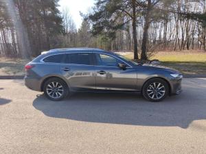 Grey Mazda 6 2019 in Jurbarkas, with an engine capacity of 2.20 L and mileage of 256 thousand km for 9400 €, photo 2 on AUTOMOTO.COM.LV