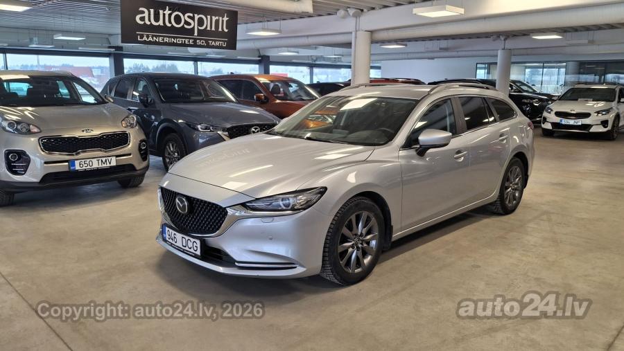 Grey Mazda 6 2019 in Tartu, with an engine capacity of 2.00 L and mileage of 119 thousand km for 17990 €, photo 1 on AUTOMOTO.COM.LV