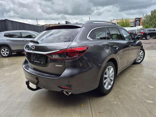 Grey Mazda 6 2019 in Utena, with an engine capacity of 2.19 L and mileage of 178 thousand km for 9900 €, photo 6 on AUTOMOTO.COM.LV