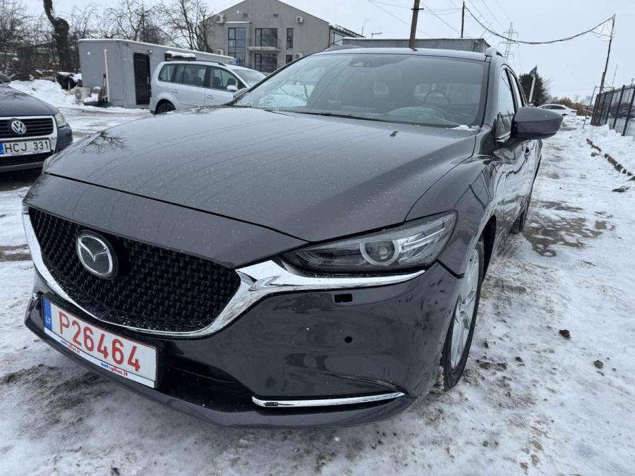 Pelēks Mazda 6 2020 Kauņa, ar dzinēja tilpumu 2.19 L un nobraukumu 103 tūkst. km par 10000 €, foto 4 vietnē AUTOMOTO.COM.LV