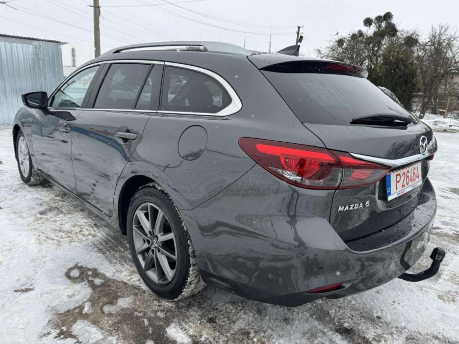 Pelēks Mazda 6 2020 Kauņa, ar dzinēja tilpumu 2.19 L un nobraukumu 103 tūkst. km par 10000 €, foto 5 vietnē AUTOMOTO.COM.LV