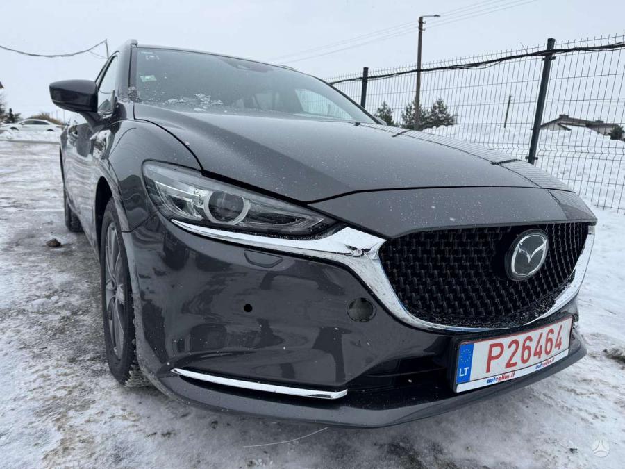 Pelēks Mazda 6 2020 Kauņa, ar dzinēja tilpumu 2.19 L un nobraukumu 103 tūkst. km par 10000 €, foto 6 vietnē AUTOMOTO.COM.LV