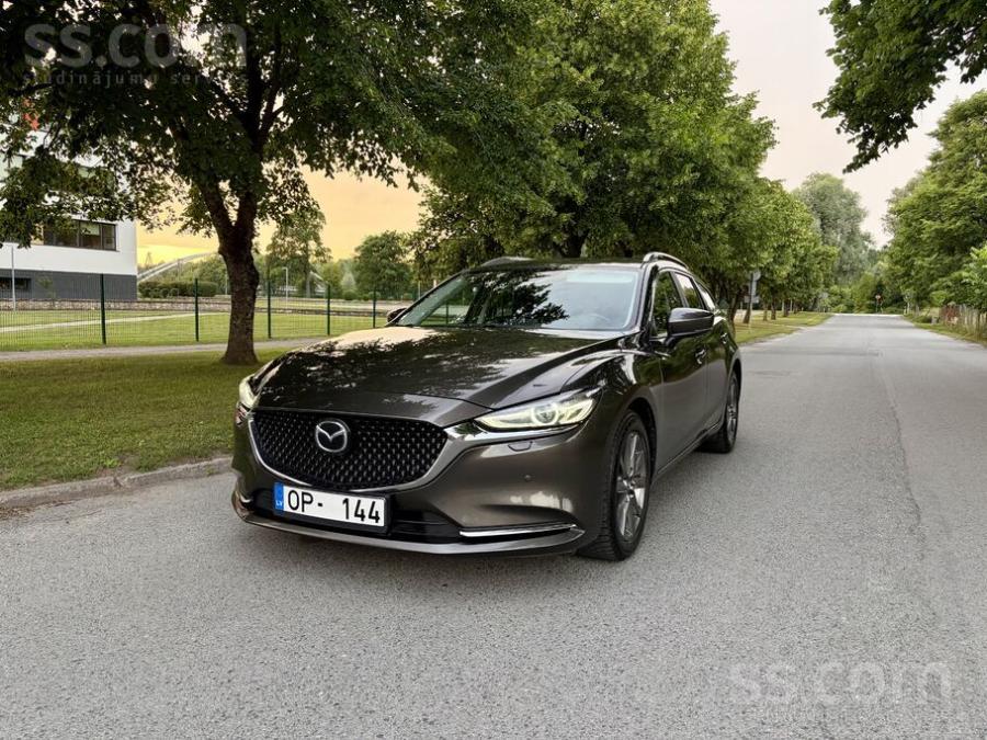 Pelēks Mazda 6 2020 Rīga, ar dzinēja tilpumu 2.00 L un nobraukumu 84 tūkst. km par 17750 €, foto 1 vietnē AUTOMOTO.COM.LV