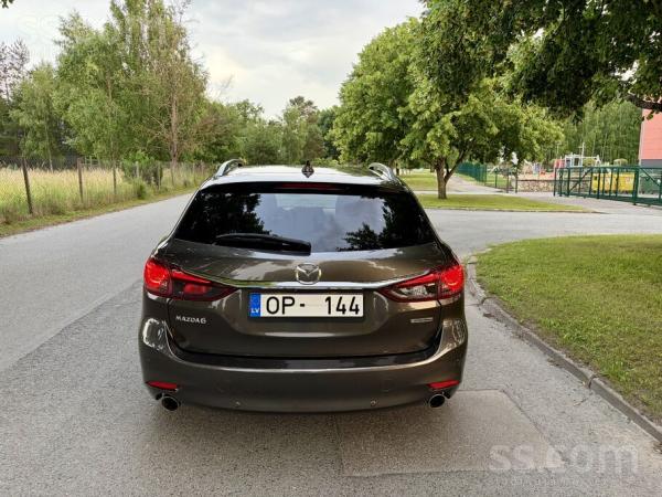 Grey Mazda 6 2020 in Riga, with an engine capacity of 2.00 L and mileage of 84 thousand km for 17750 €, photo 6 on AUTOMOTO.COM.LV