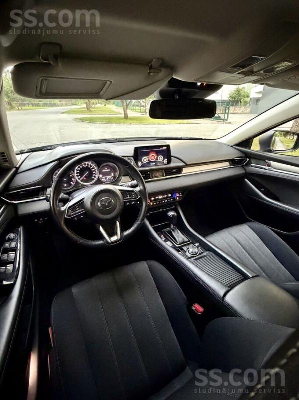 Grey Mazda 6 2020 in Riga, with an engine capacity of 2.00 L and mileage of 84 thousand km for 17750 €, photo 9 on AUTOMOTO.COM.LV