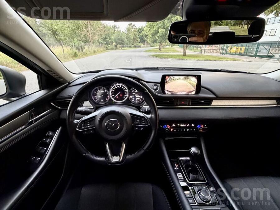 Pelēks Mazda 6 2020 Rīga, ar dzinēja tilpumu 2.00 L un nobraukumu 84 tūkst. km par 17750 €, foto 12 vietnē AUTOMOTO.COM.LV