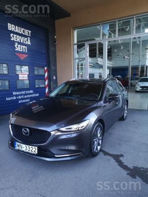 Серый Мазда 6 2020 в Рига, объемом двигателя 2.00 л и пробегом 58 тыс. км за 19000 €, фото  на AUTOMOTO.COM.LV
