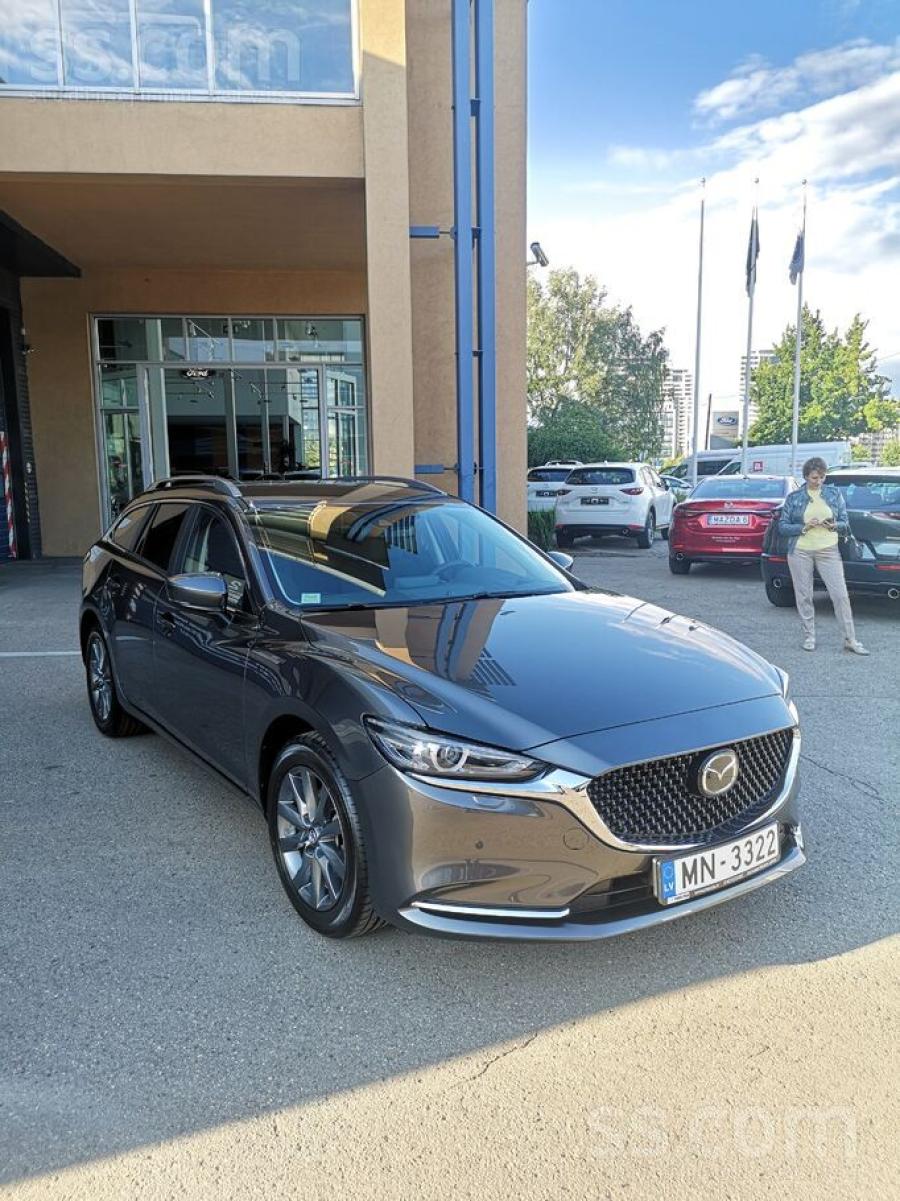 Серый Мазда 6 2020 в Рига, объемом двигателя 2.00 л и пробегом 58 тыс. км за 19000 €, фото 3 на AUTOMOTO.COM.LV