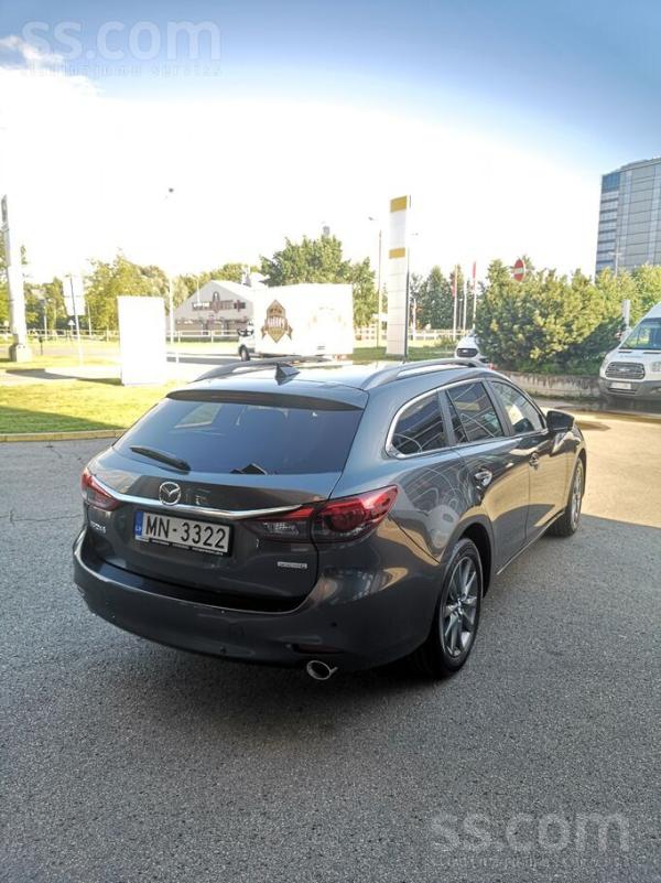 Grey Mazda 6 2020 in Riga, with an engine capacity of 2.00 L and mileage of 58 thousand km for 19000 €, photo 4 on AUTOMOTO.COM.LV