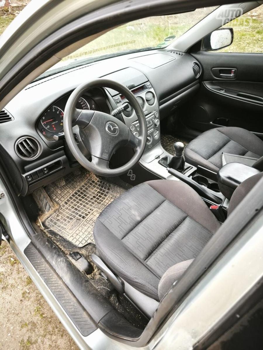 Mazda 6 2003 Ignalina, ar dzinēja tilpumu 1.80 L un nobraukumu 290 tūkst. km par 399 €, foto 5 vietnē AUTOMOTO.COM.LV