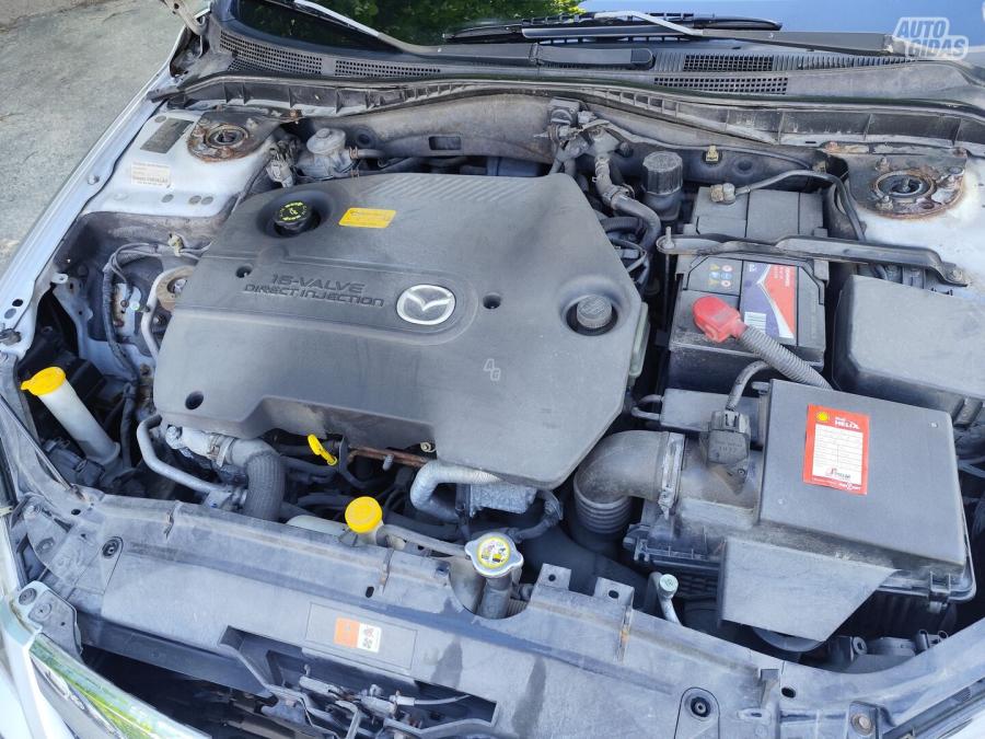 Mazda 6 2006 in Vilnius, with an engine capacity of 2.00 L and mileage of 293 thousand km for 950 €, photo 10 on AUTOMOTO.COM.LV
