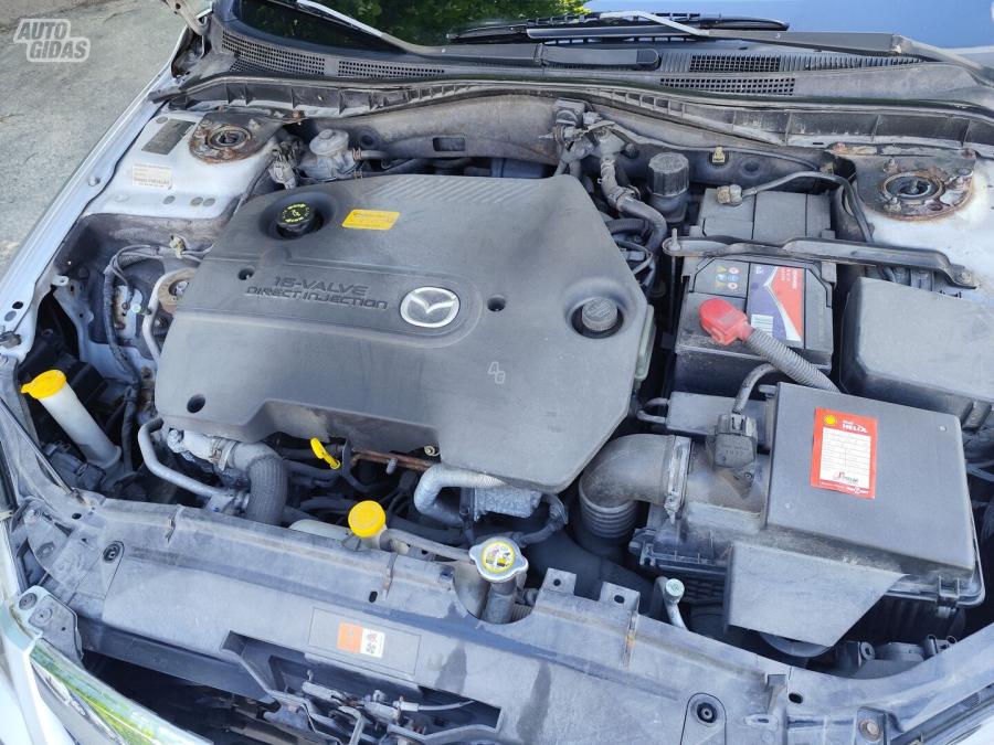 Mazda 6 2006 in Vilnius, with an engine capacity of 2.00 L and mileage of 273 thousand km for 890 €, photo 9 on AUTOMOTO.COM.LV
