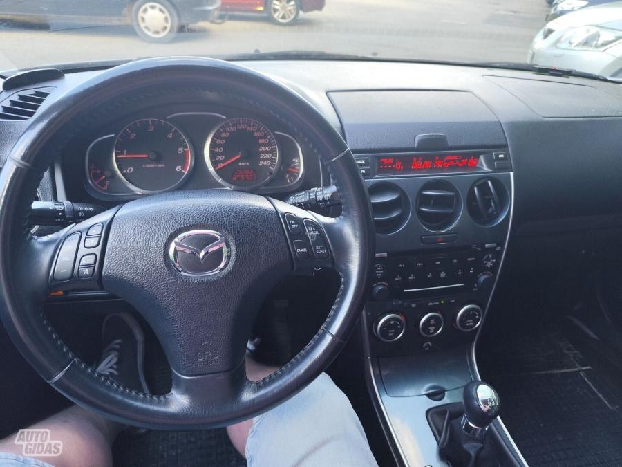Mazda 6 2006 in Vilnius, with an engine capacity of 2.00 L and mileage of 273 thousand km for 890 €, photo 10 on AUTOMOTO.COM.LV