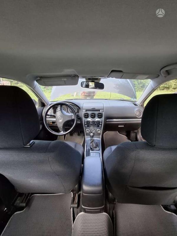 Mazda 6 2007 Viļņa, ar dzinēja tilpumu 2.00 L un nobraukumu 206 tūkst. km par 1600 €, foto 3 vietnē AUTOMOTO.COM.LV