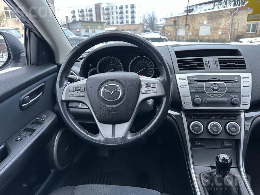 Mazda 6 2008 Rīga, ar dzinēja tilpumu 1.80 L un nobraukumu 212 tūkst. km par 2250 €, foto 10 vietnē AUTOMOTO.COM.LV