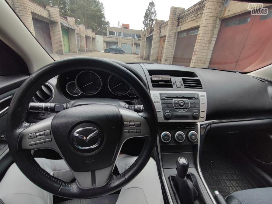 Mazda 6 2008 Palanga, ar dzinēja tilpumu 2.00 L un nobraukumu 291 tūkst. km par 1850 €, foto 9 vietnē AUTOMOTO.COM.LV