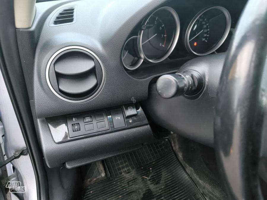 Mazda 6 2009 in Panevezys, with an engine capacity of 1.80 L and mileage of 242 thousand km for 3400 €, photo 6 on AUTOMOTO.COM.LV