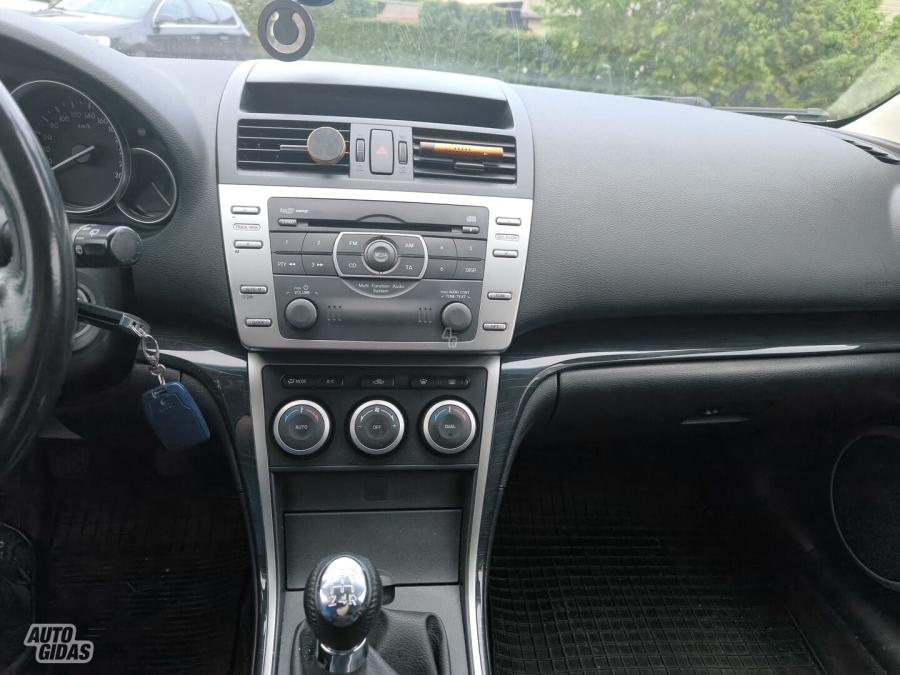 Mazda 6 2009 in Panevezys, with an engine capacity of 1.80 L and mileage of 242 thousand km for 3400 €, photo 8 on AUTOMOTO.COM.LV
