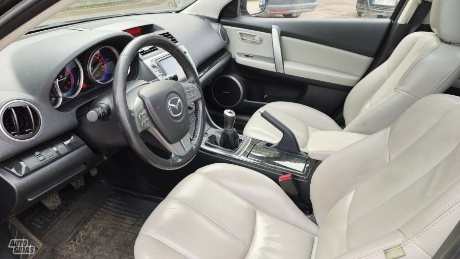Mazda 6 2009 Šauļi, ar dzinēja tilpumu 2.00 L un nobraukumu 340 tūkst. km par 1950 €, foto 10 vietnē AUTOMOTO.COM.LV
