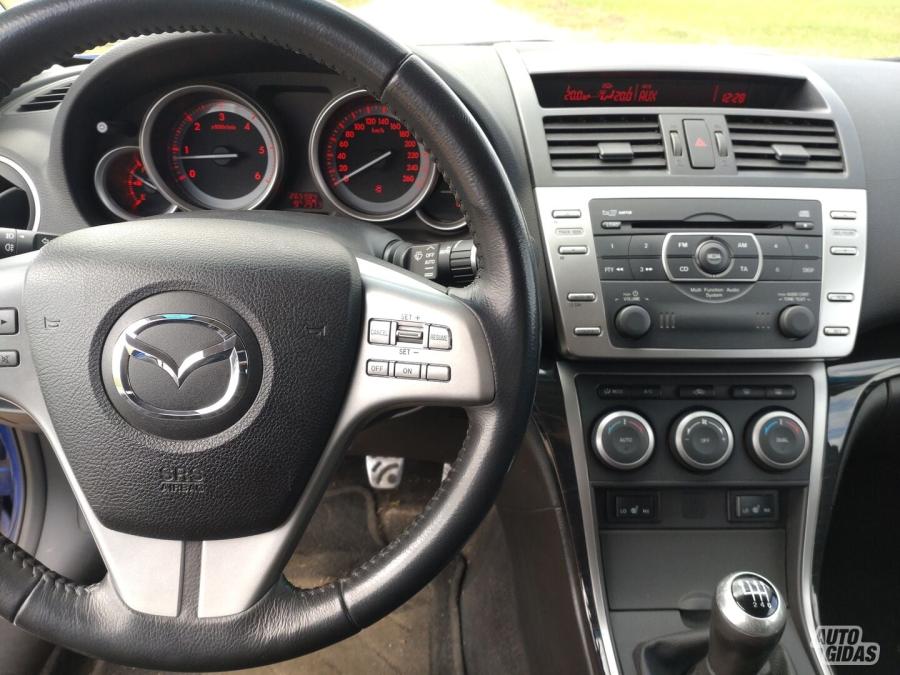 Mazda 6 2010 in Kaunas, with an engine capacity of 2.00 L and mileage of 266 thousand km for 3700 €, photo 9 on AUTOMOTO.COM.LV