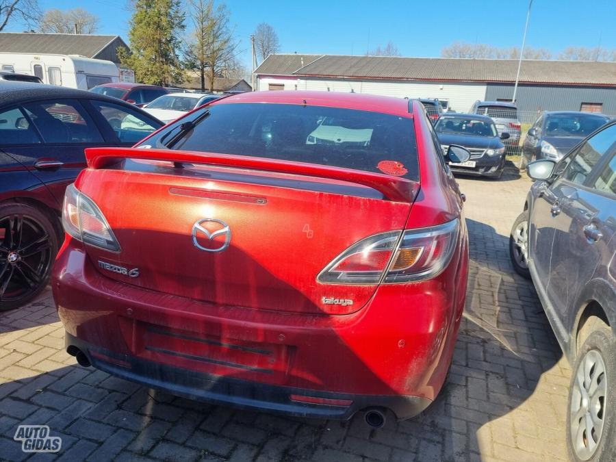 Mazda 6 2010 Tauragė, ar dzinēja tilpumu 2.00 L un nobraukumu 190 tūkst. km par 1150 €, foto 9 vietnē AUTOMOTO.COM.LV