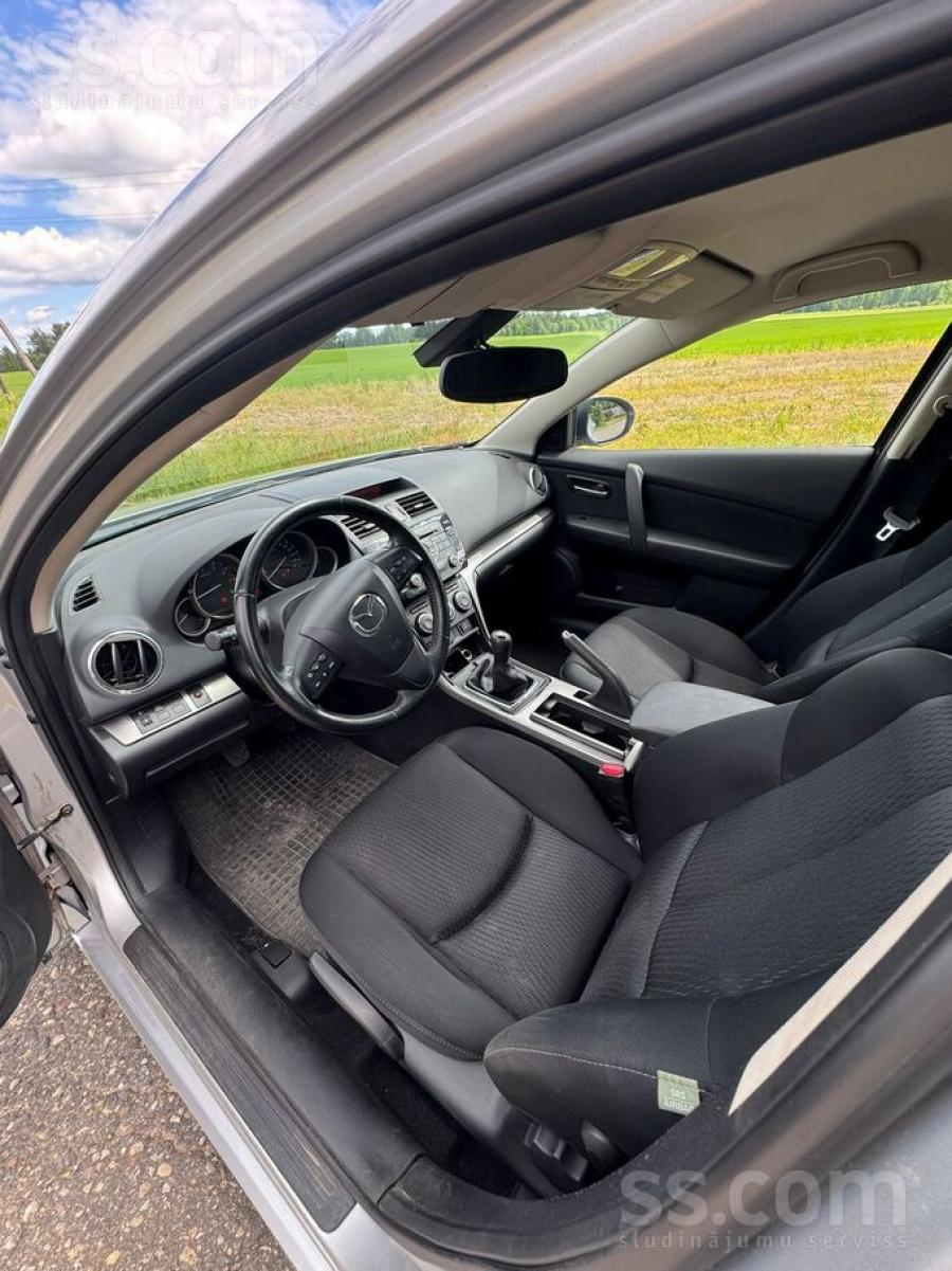Mazda 6 2013 Valmiera, ar dzinēja tilpumu 2.00 L un nobraukumu 152 tūkst. km par 3500 €, foto 4 vietnē AUTOMOTO.COM.LV
