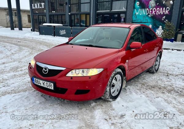 Red Mazda 6 2004 in Tallinn, with an engine capacity of 2.00 L and mileage of 229 thousand km for 1100 €, photo 2 on AUTOMOTO.COM.LV