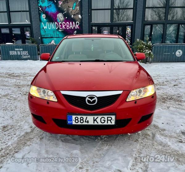 Red Mazda 6 2004 in Tallinn, with an engine capacity of 2.00 L and mileage of 229 thousand km for 1100 €, photo 3 on AUTOMOTO.COM.LV
