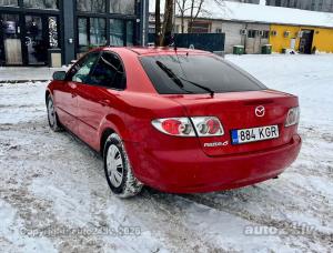 Sarkans Mazda 6 2004 Tallina, ar dzinēja tilpumu 2.00 L un nobraukumu 229 tūkst. km par 1100 €, foto 4 vietnē AUTOMOTO.COM.LV