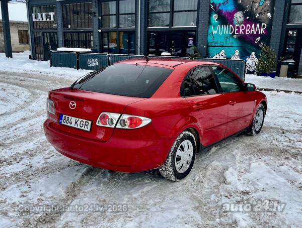Red Mazda 6 2004 in Tallinn, with an engine capacity of 2.00 L and mileage of 229 thousand km for 1100 €, photo 5 on AUTOMOTO.COM.LV