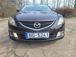 Red Mazda 6 2008 in Daugavpils, with an engine capacity of 2.00 L and mileage of 0 thousand km for 7300 €, photo 3 on AUTOMOTO.COM.LV