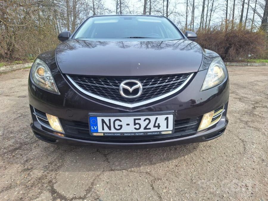 Red Mazda 6 2008 in Daugavpils, with an engine capacity of 2.00 L and mileage of 0 thousand km for 7300 €, photo 3 on AUTOMOTO.COM.LV