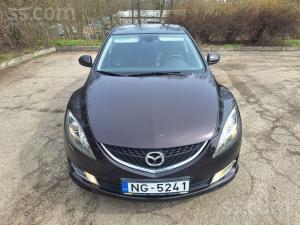 Red Mazda 6 2008 in Daugavpils, with an engine capacity of 2.00 L and mileage of 0 thousand km for 7300 €, photo 4 on AUTOMOTO.COM.LV