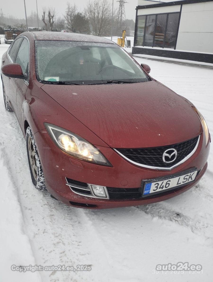 Red Mazda 6 2008 in Tallinn, with an engine capacity of 2.00 L and mileage of 313 thousand km for 1400 €, photo 2 on AUTOMOTO.COM.LV